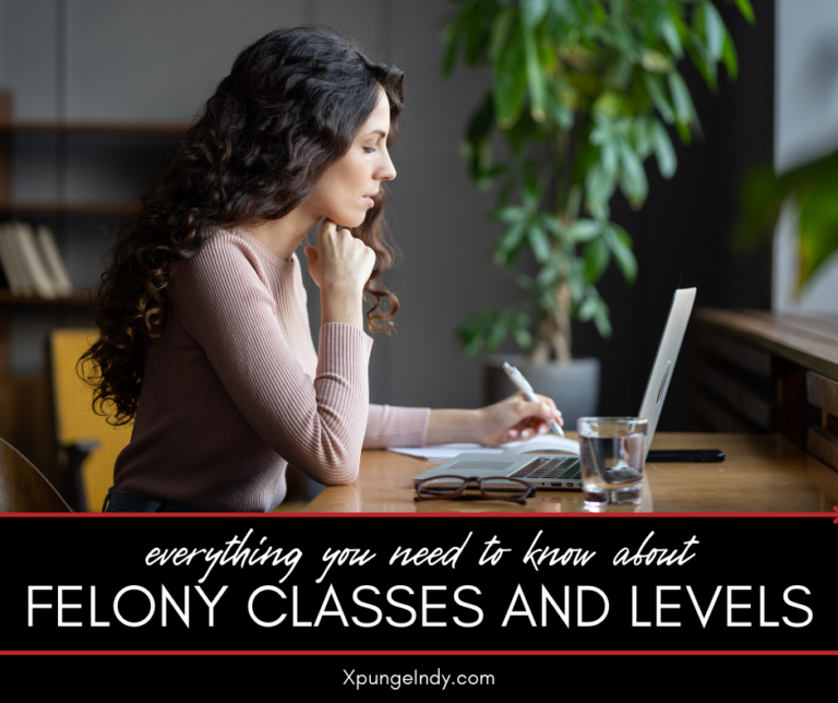 Indiana Felony Classes (and What You Can Expunge) - Erase Your Past ...
